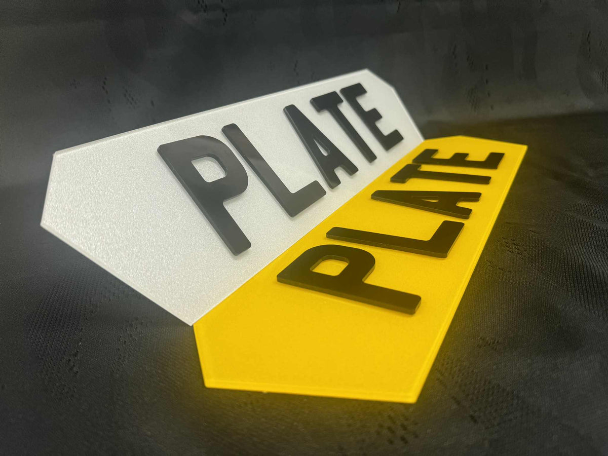 4D Short hex number plates – Reg Plate King
