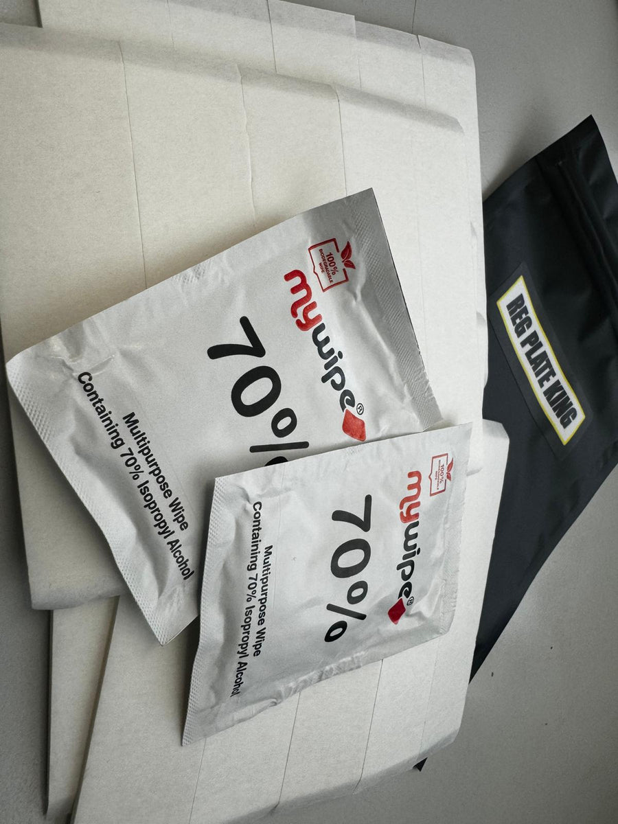 Fitting Kit - Car Number Plate Replacement – Reg Plate King