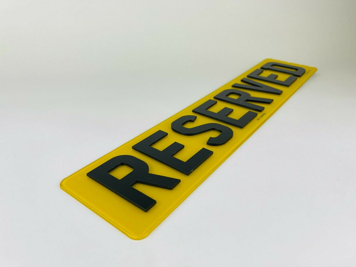 4D Custom Show Plate Set – Reg Plate King